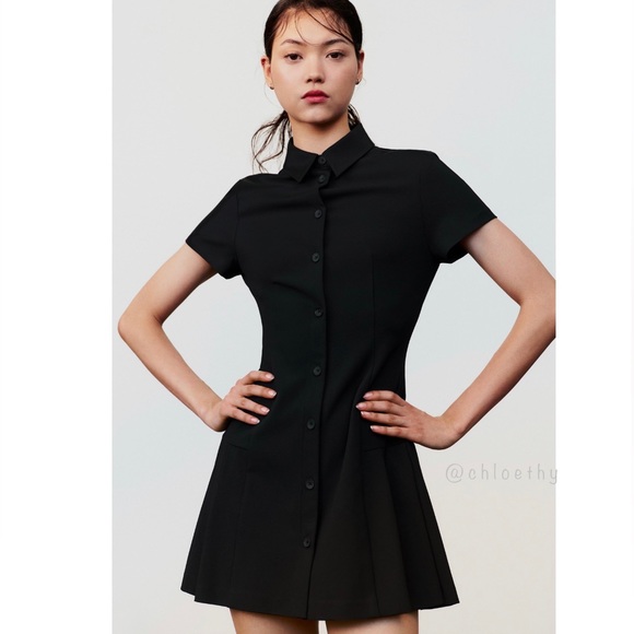 Zara | Dresses | Zara Mini Shirt Dress | Poshmark